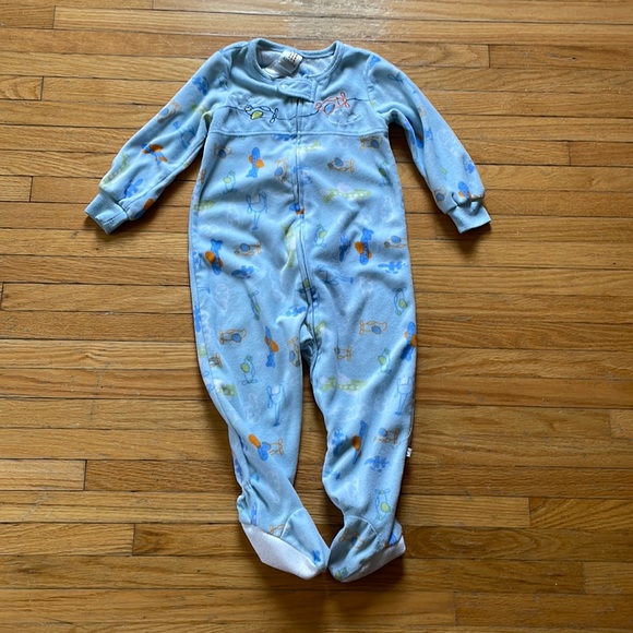 Absorba | Pajamas | Airplane Footed Pjs W Embroidered Planes Clouds ...